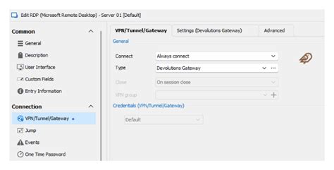 Devolutions Gateway Devolutions