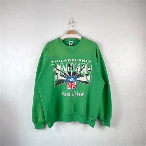 Vintage 1996 Philadelphia Eagles Nfl Football Team Crewneck Sweatshirt