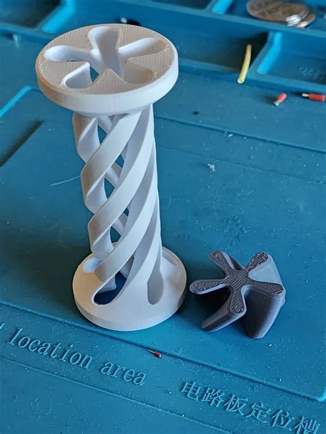 Fidget Passthrough Tower Free 3d Print Model Makerworld