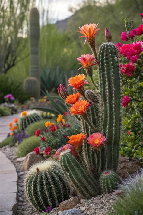 Unique Cactus Backyard Inspirations Light And Layer