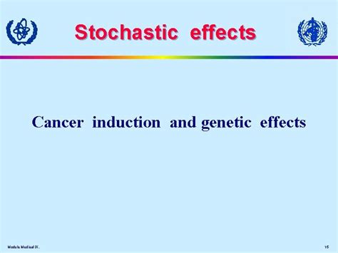 Doseeffect Curves Deterministic And Stochastic Effects Of Radiation