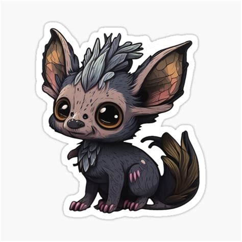 Cute Chupacabra Sticker Sticker For Sale By Lindsey Lofi Redbubble