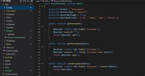 CRUD Dalam Code Igniter