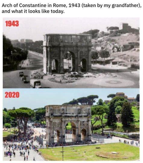26 Amazing Historical Before Vs After Comparisons Barnorama