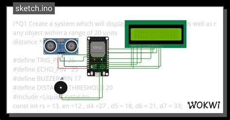 Ca1 Question 1 Nodemcu Wokwi Esp32 Stm32 Arduino Simulator
