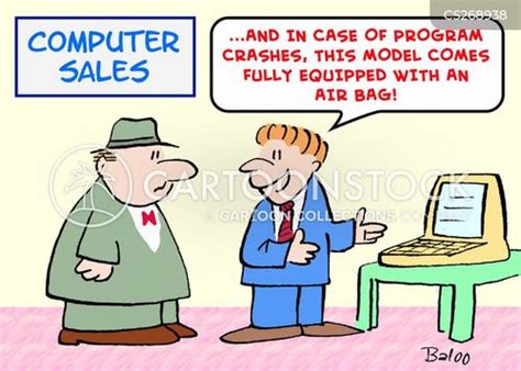 Program Crash Cartoons And Comics Funny Pictures From Cartoonstock