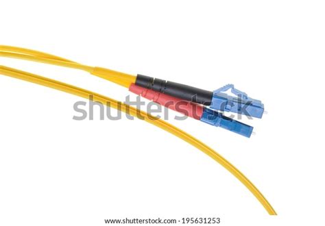 Single Mode Patch Cord Lc Isolated Stock Photo Shutterstock