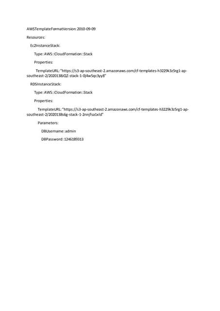 Template Of Nested Stack Pdf