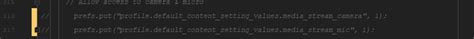 providing profile to chrome and camera permission issue · issue 110