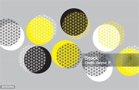 선 매 시와 원형 기하학 패턴입니다 인쇄에 대 한 표면 디자인 및 웹에 대 한의 그리드 스타일 모티브 헤더 카드 초대장에 대 한 현대 기하학 기술 벡터 일러스트 격자 파이에