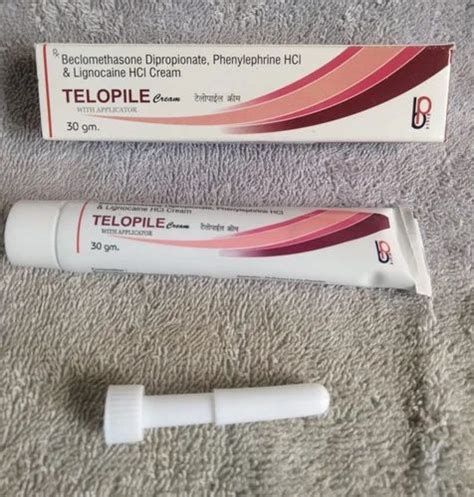 Telopile Baclomethasone Dipropianate Phenylephrine Cream 30 Gm