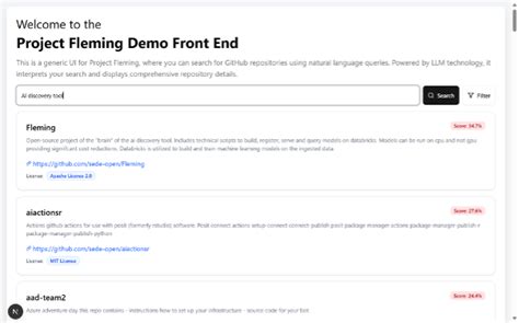 Introducing The New Generic Ui For Fleming Project Fleming