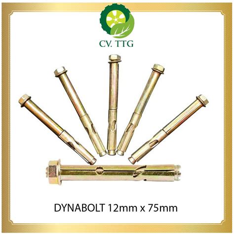 Jual Dynabolt Baut Beton Dinabolt Dynabolt 12mm X 75mm Shopee Indonesia