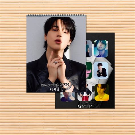 Календар настінний перекидний чимін Jimin Bts бтс 2025 а4 — ціна 150 грн у каталозі Подарунки