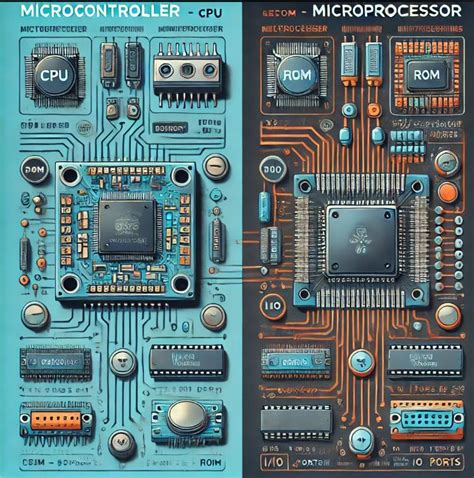 Mahmoud Mekki On Linkedin Choosing Between A Microcontroller Mcu And A Microprocessor Mpu