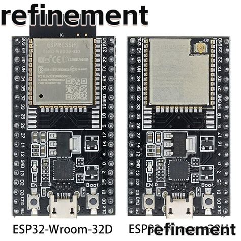 Refinement บอรดทดลอง WIFI และบลทธ ESP32 WROOM 32U ESP32 DevKitC Core