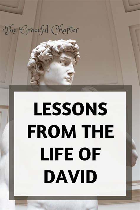 Lessons From The Life Of David The Graceful Chapter