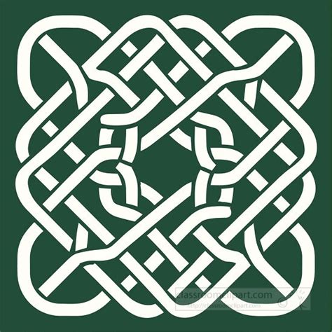 Celtic Clipart Square Celtic Knot Pattern