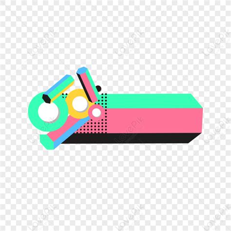 멤피스 프리즘 형상 조합 Png 일러스트 무료 다운로드 Lovepik