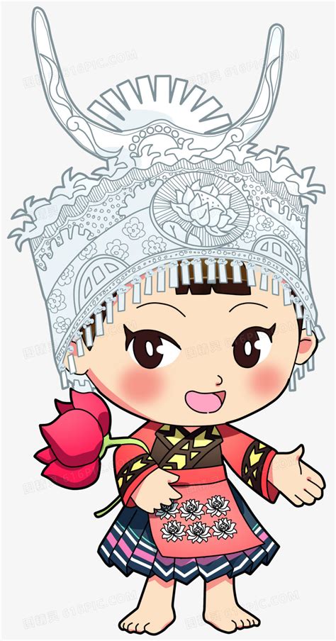 苗族少女图片免费下载png素材编号14nidmkpz图精灵