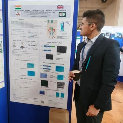 soumya banerjee on linkedin presenting a poster at the university of
