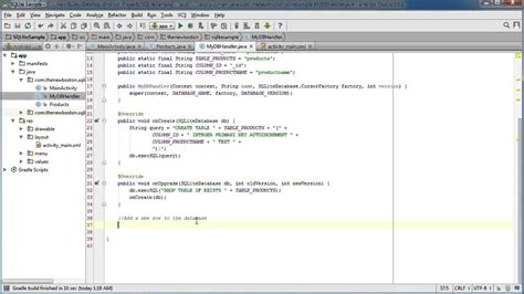 Android App Development For Beginners 52 Adding And Deleting Rows