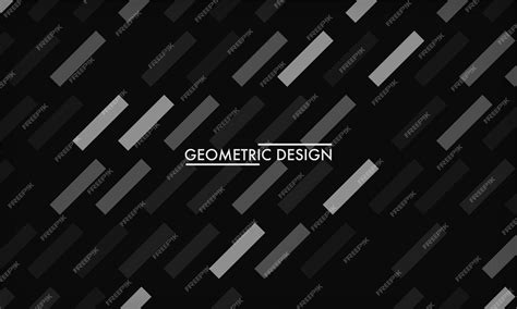 Premium Vector Abstract Stripped Geometric Background