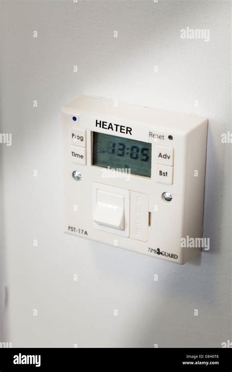 Digital Thermostat Hi Res Stock Photography And Images Alamy