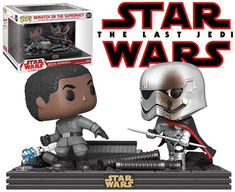 Finn E Phasma Pop Movie Moments Star Wars Os Últimos Jedi Blog De