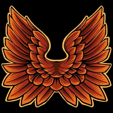 Premium Vector Vector Bird Feather Ornament Element