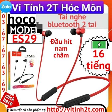 Tai nghe bluetooth the thao choang co Hoco ES29 Graceful Wireless 5.0