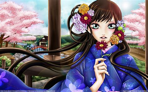 壁紙，凝视，日本动画，女孩，下载，照片