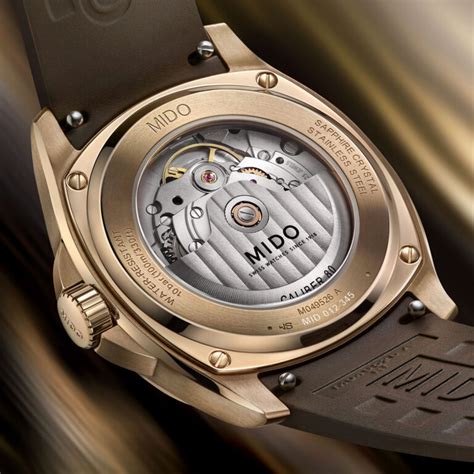 Introducing The Brown And Gold Pvd Mido Multifort Tv Big Date