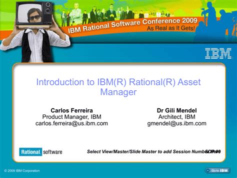 IBM Rational Software Presentation Template