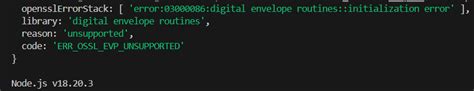 il blog di emanuele mattei angular err ossl evp unsupported