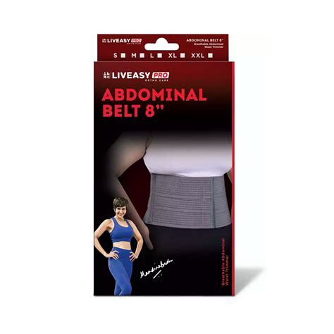 Liveasy Ortho Care Pro Abdominal Belt 8 Inch Medium Cureka