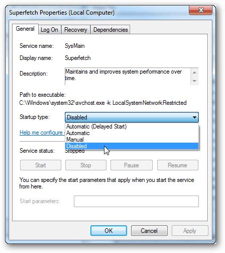 How To Disable Superfetch In Windows 7 And 8