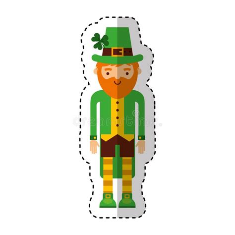 Leprechaun Irish Character Icon Stock Illustration Illustration Of Cartoon Sign 84296949