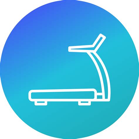 Vector Treadmill Icon 354159 Vector Art At Vecteezy