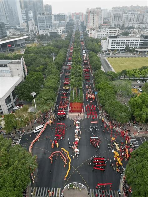 中山慈善万人行·争创全国文明典范城市巡游活动！三乡方阵，与爱同行发展