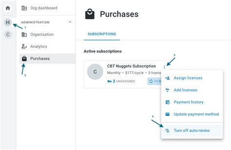 Canceling Your Subscription Help Center