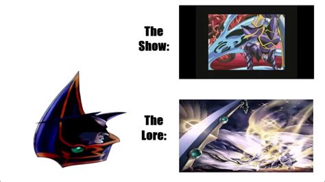 Yugioh Buster Blader The Show Vs The Lore Meme Youtube