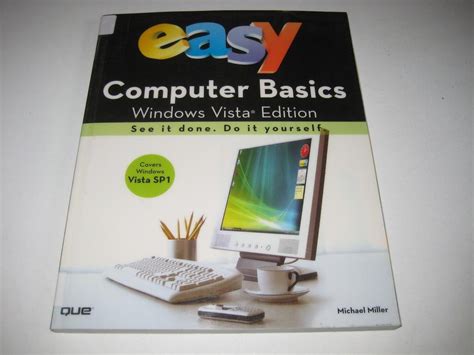 Easy Computer Basics Windows Vista Edition Miller Michael