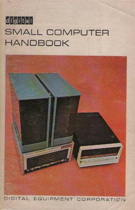 Digital Small Computer Handbook 1967 Edition Book Computing History