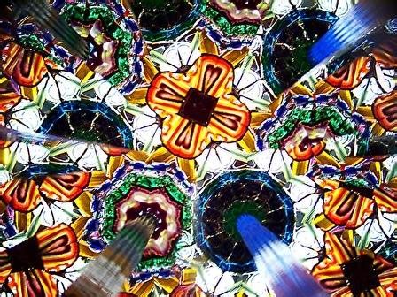 Kaleidoscope Artistic Stained Glass Design