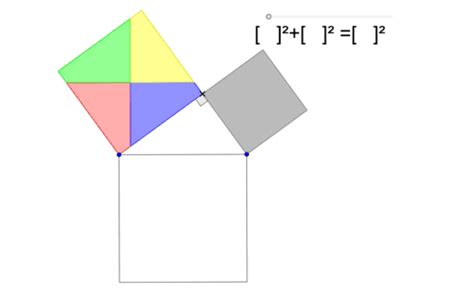 Pythagoras Proof Without Words GeoGebra