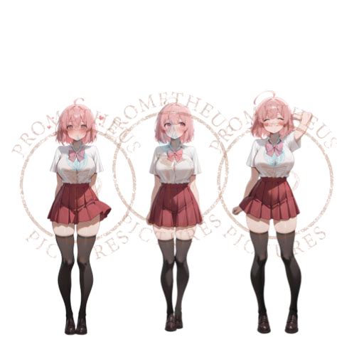 Mina Shy Spectrum Sprite Pack For Visual Novels And Rpgs By Prometheus Pictures