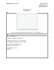 Prelab 2 Pdf Babe Name Evelyn Helms Date 1 26 2022 Lab No Title Lab 2 Section GTA
