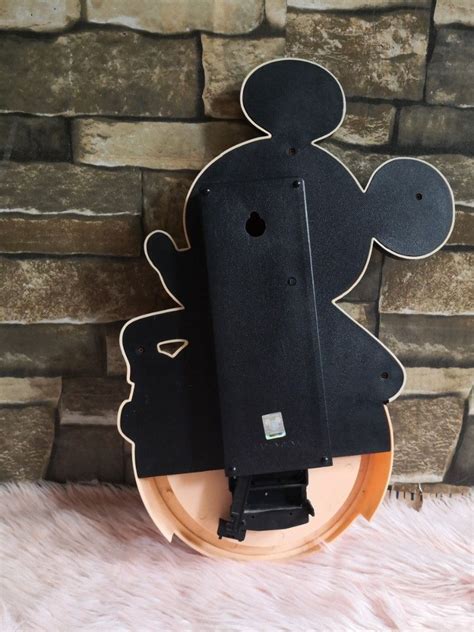 Mickey Mouse Pendelum Clock Furniture And Home Living Home Decor Clocks On Carousell