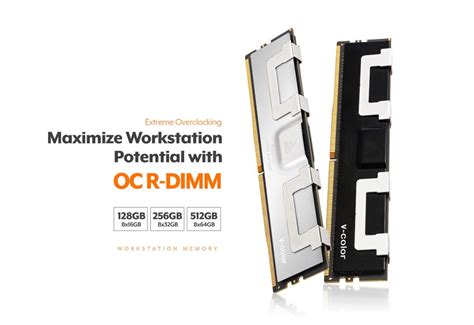 V Color Introduces Overclocked Ddr5 6800 R Dimm Workstation Memory Kits From 16gb To 64gb